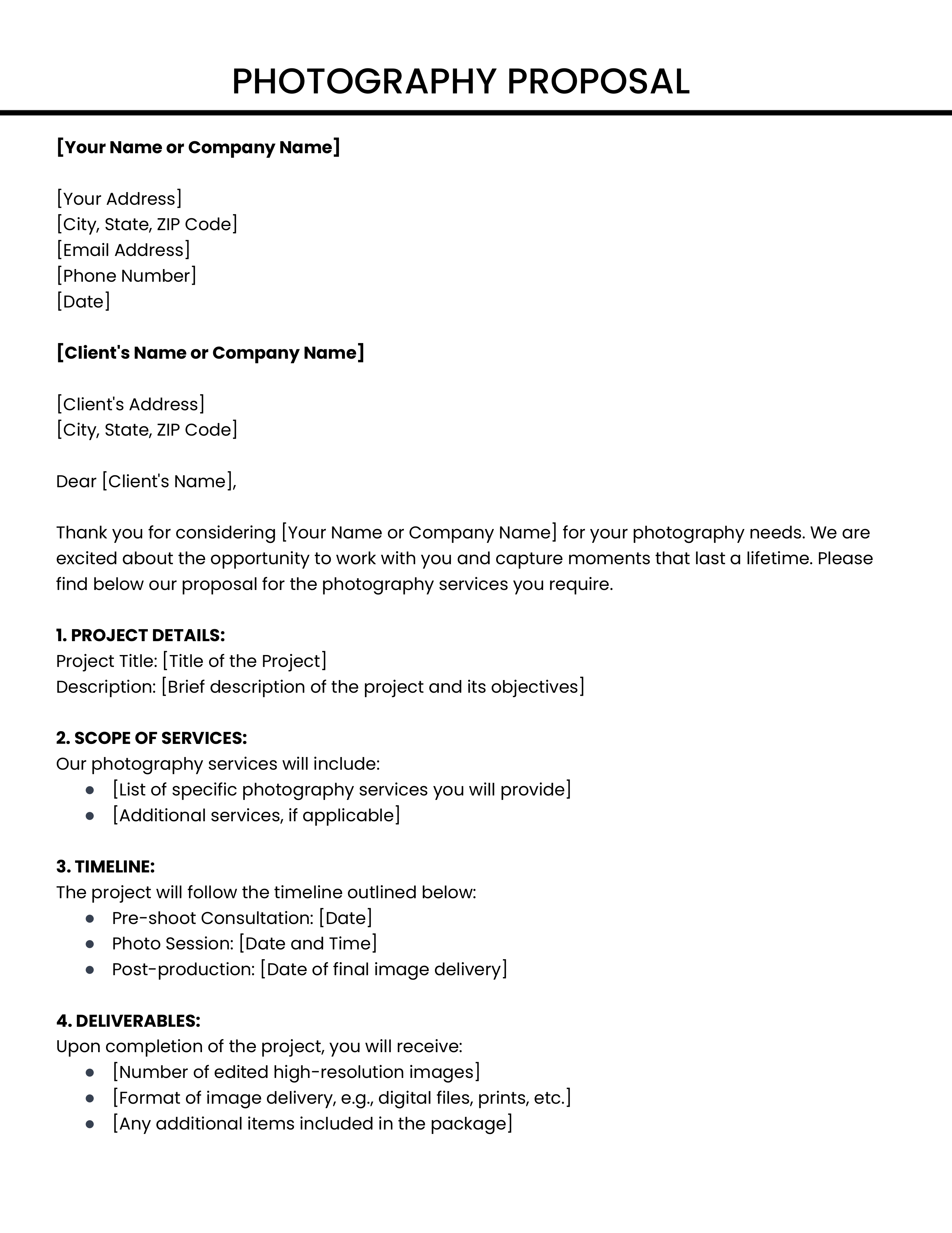 Photography Proposal | Medusa Store